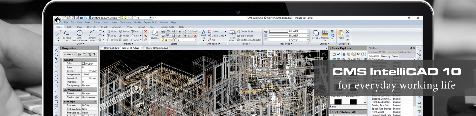 CMS IntelliCAD 9.2 & Plus Features | Adeko Technologies